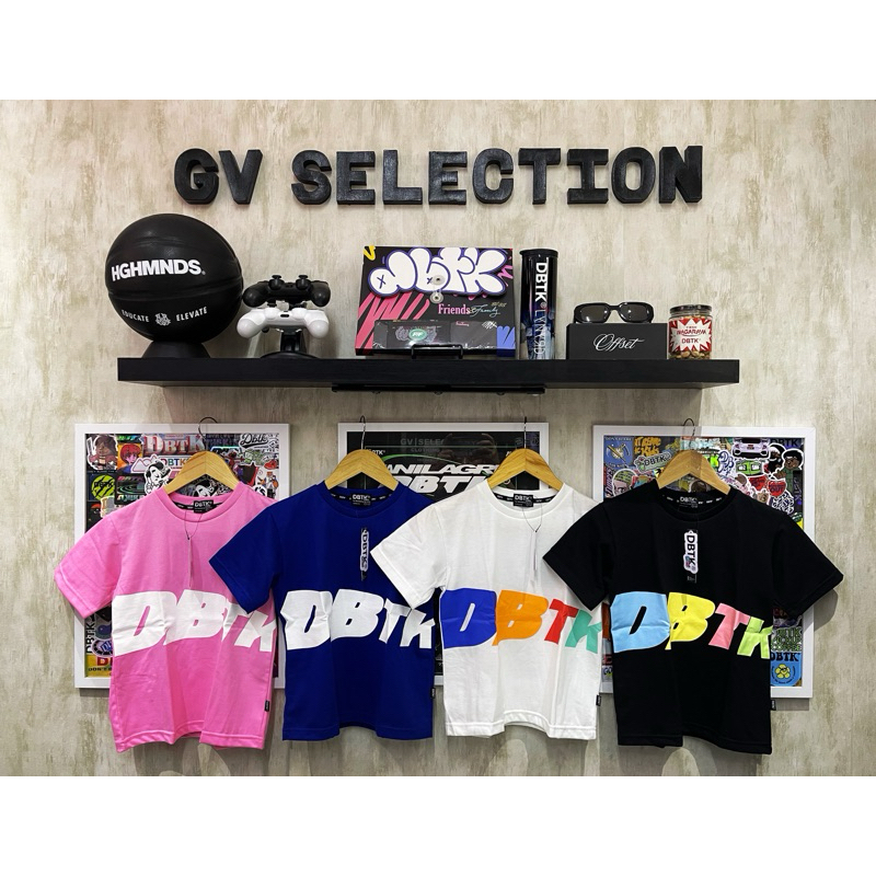 DBTK Mini “ Slant Tee “ KIDS | GV Closet : On-hand | Shopee Philippines