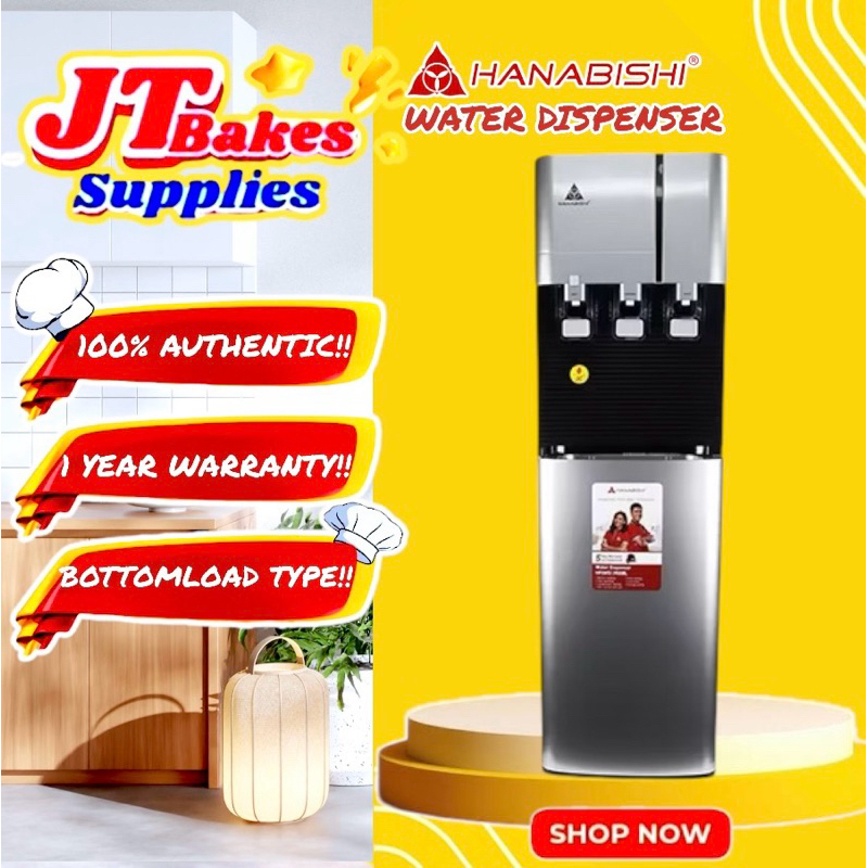 Hanabishi Bottom Loading Water Dispenser HFSWD-3900BL Gray | Shopee ...