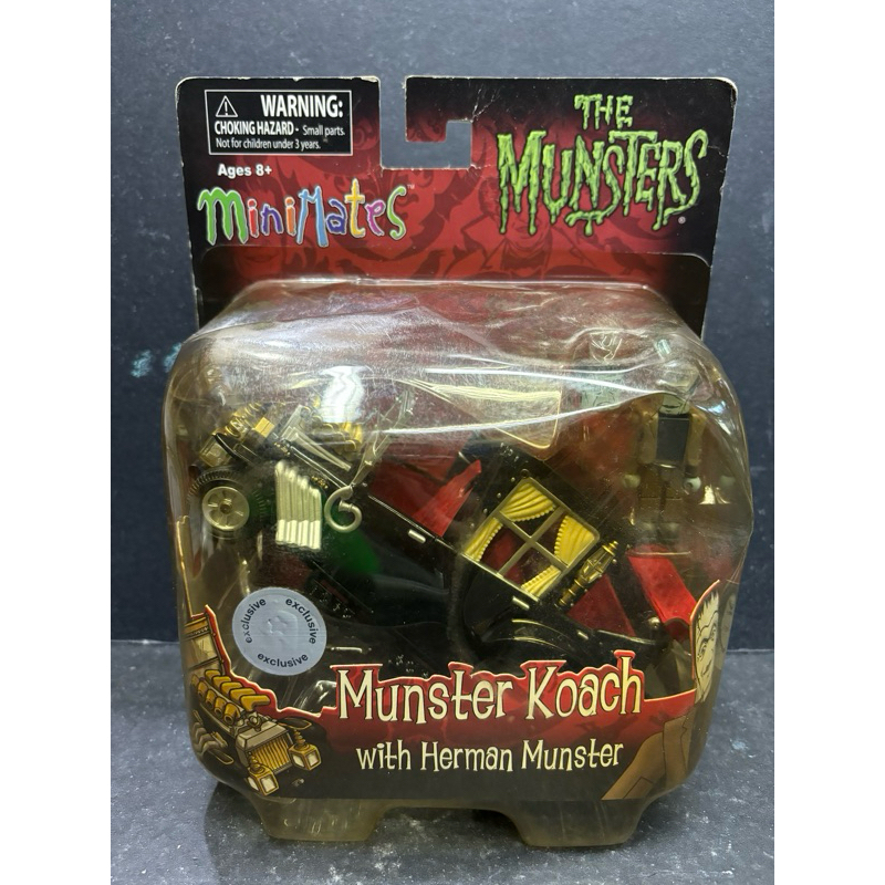 SALE!!! Minimates The Munsters - Munster Koach with Herman Munster ...
