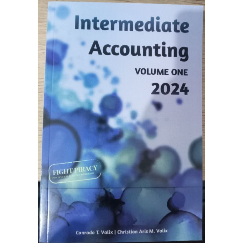 (2024 EDITION)INTERMEDIATE ACCOUNTING VOL. 1 | Shopee Philippines