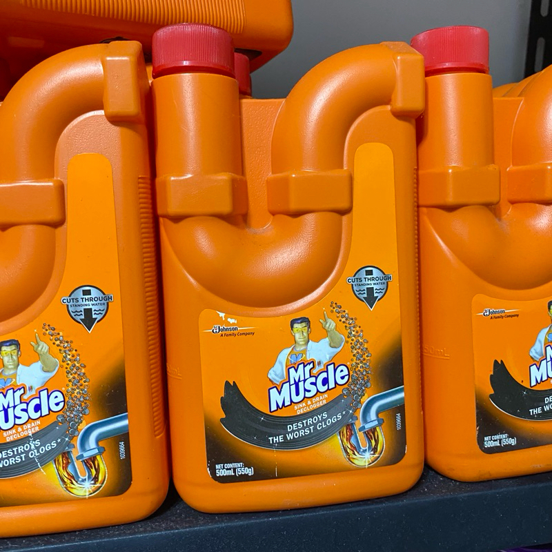Mr. Muscle Sink & Drain Declogger 500ML | Shopee Philippines