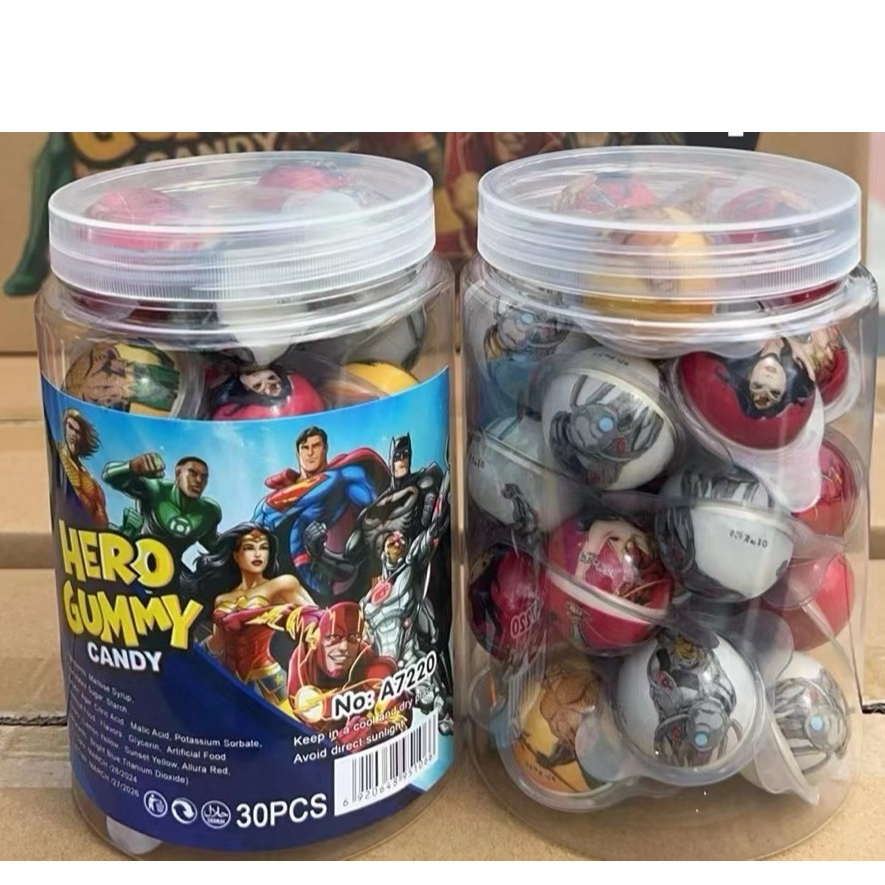 A-7220 HERO GUMMY CANDY (30PCS) | Shopee Philippines