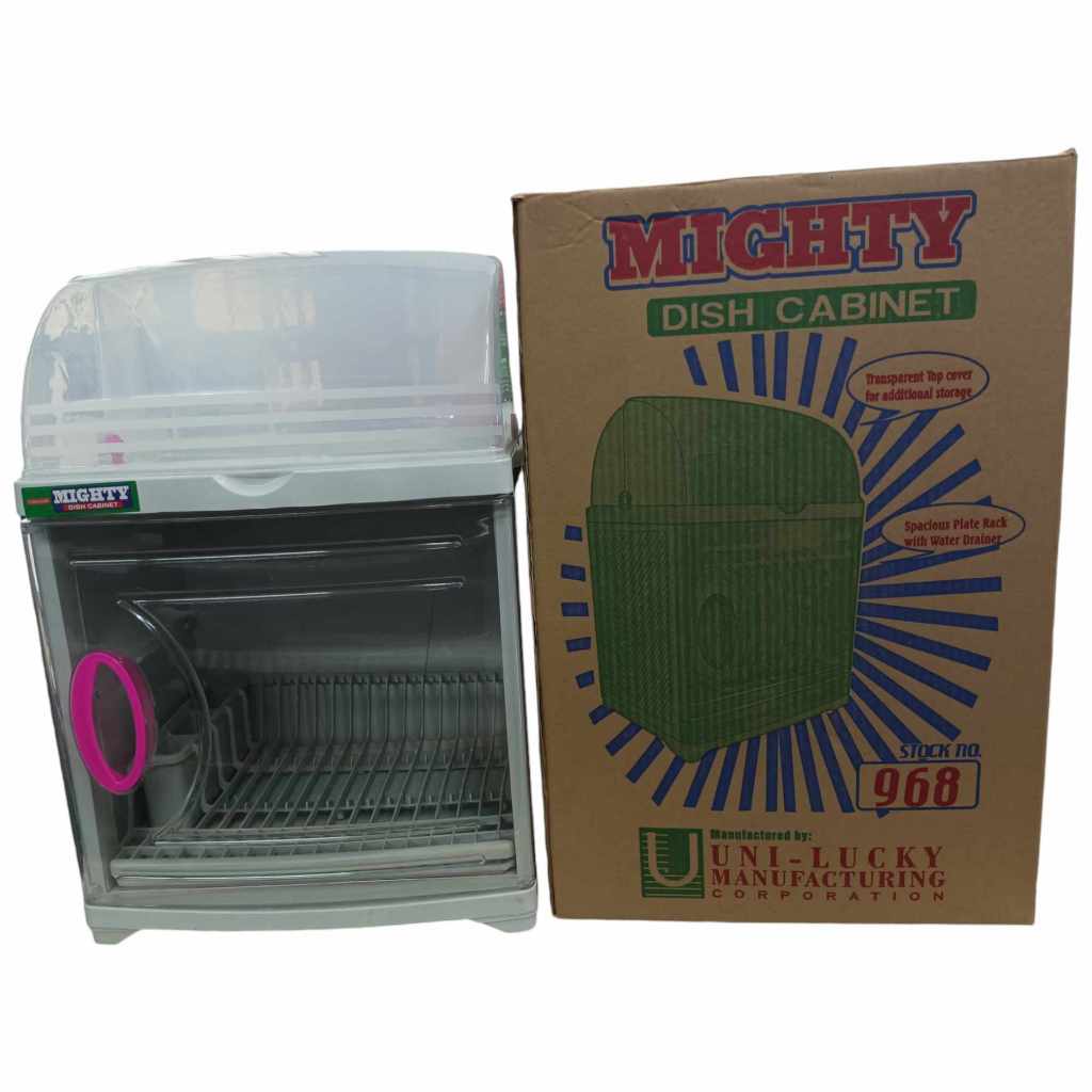 DISH CABINET MIGTHY UNI-LUCKY DISH DRAINER STOCK N0.968 (RANDOM COLOR ...