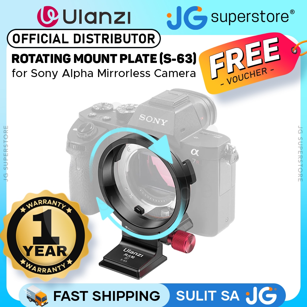 Ulanzi S-63 Rotatable Horizontal - Vertical Camera Mount Plate Kit for ...