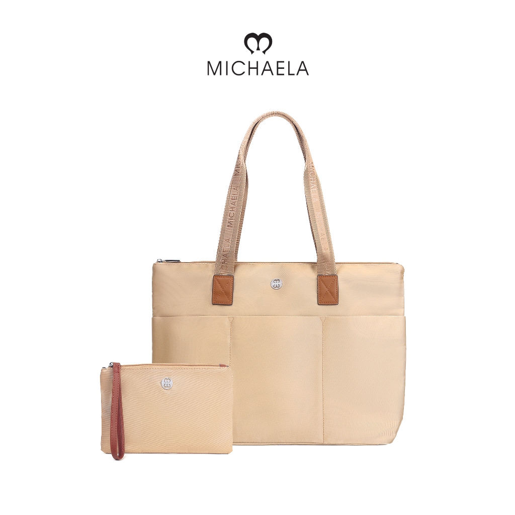 MICHAELA Oversized Tote Bag with Wallet 2 PCS Thicken Re-Nylon 17 ...