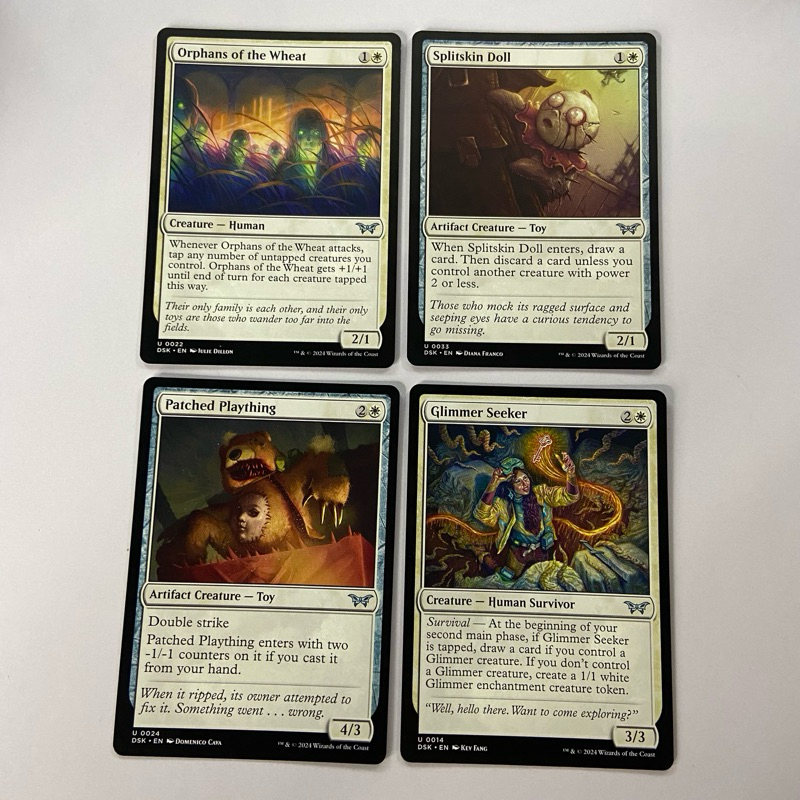ORPHANS OF THE WHEAT SPLITSKIN DOLL GLIMMER SEEKER PATCHED PLAYTHING ...