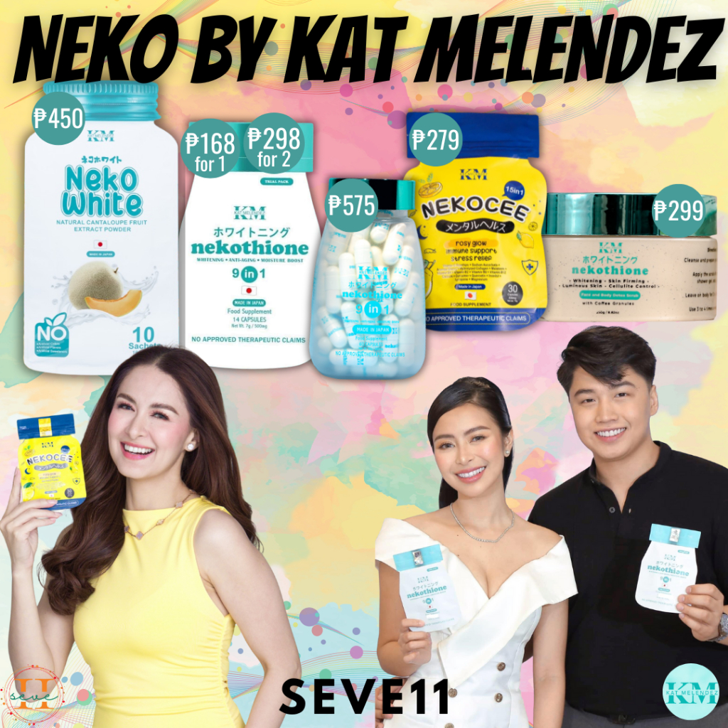 Neko by Kat Melendez - Nekothione 9in1, Nekocee, Trial Pack, Face ...