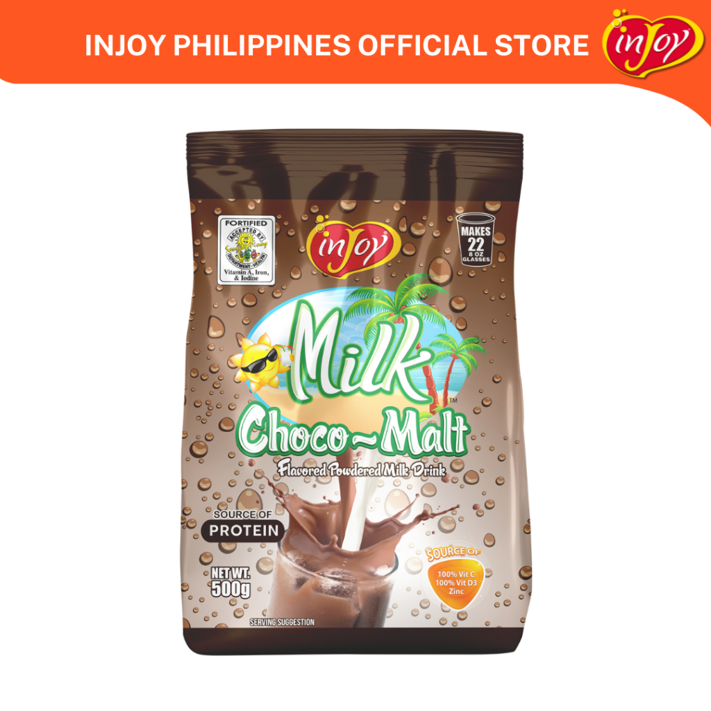 inJoy Choco-Malt Milk Palamig 500g | Shopee Philippines