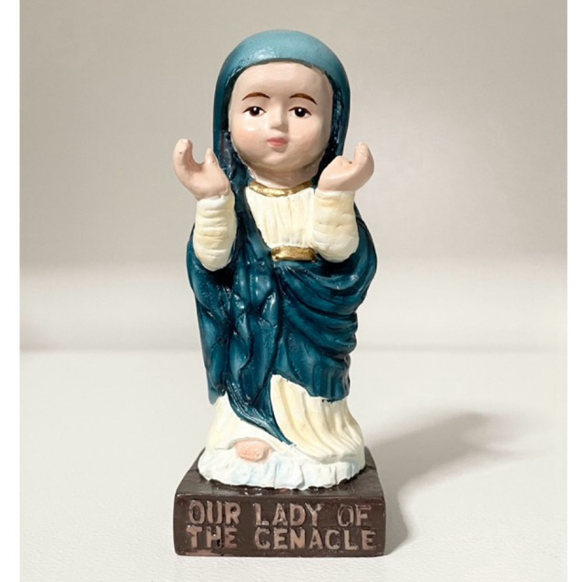 Our Lady of Cenacle Marian Chibi Figurine | Shopee Philippines