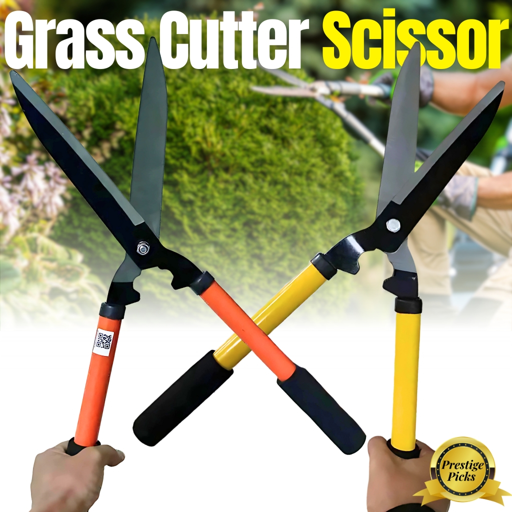 Grass Cutter Trimmer Heavy Duty Pruning Scissor Garden Hedge Shear ...