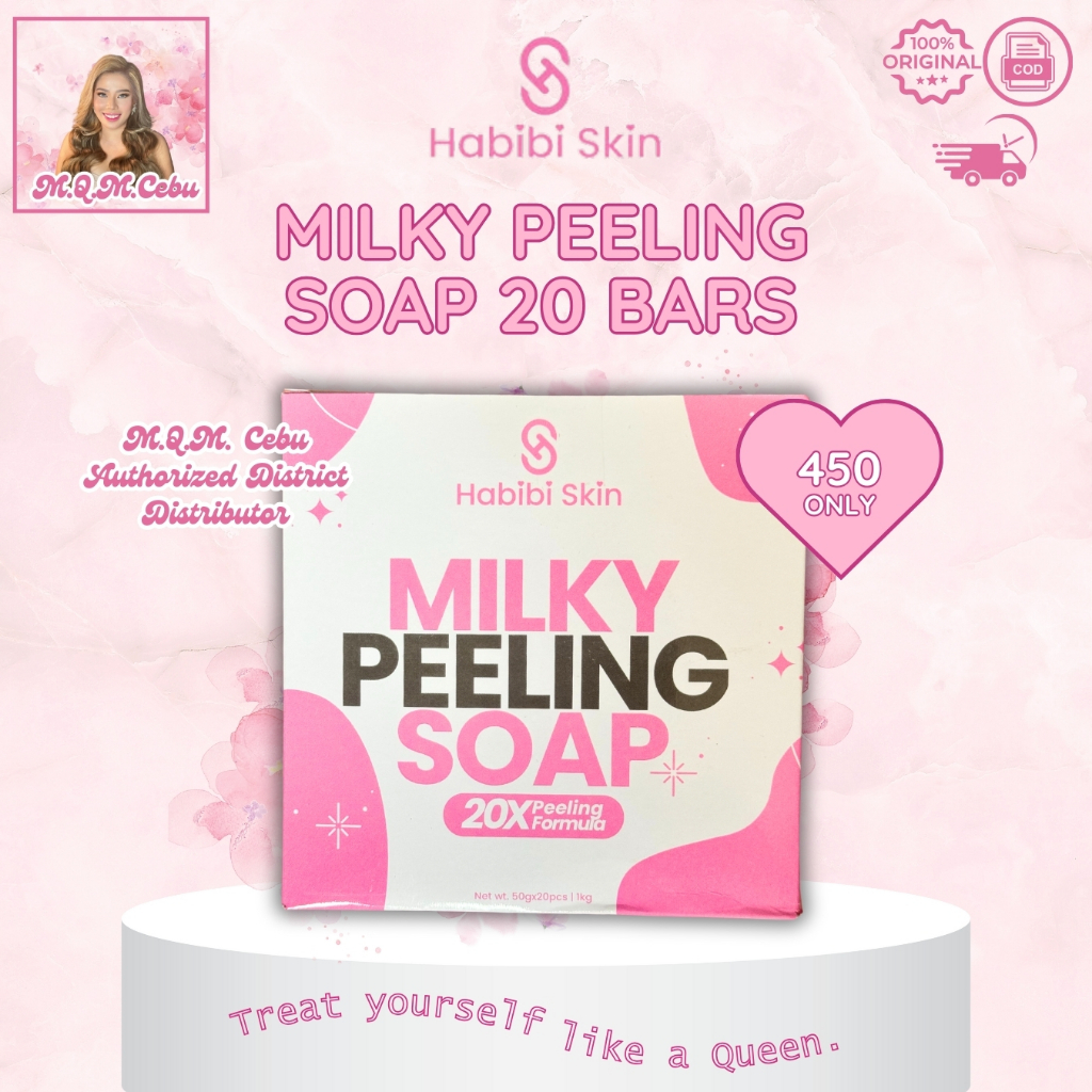 HABIBI SKIN Milky Peeling Soap 1 Kilo (20 bars) - CEBU ONHAND | Shopee ...