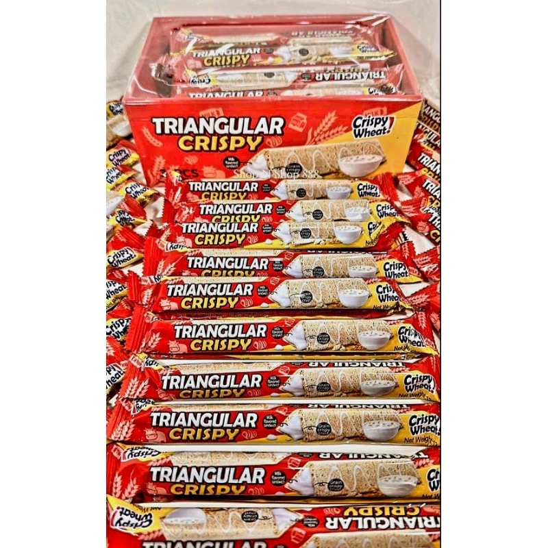 Triangle Crispy Milk !!! 30pcs/Box | Shopee Philippines