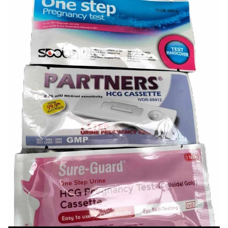 Partners/One Step/Sure Guard pregnancy Test Kit (1piece)Early ...