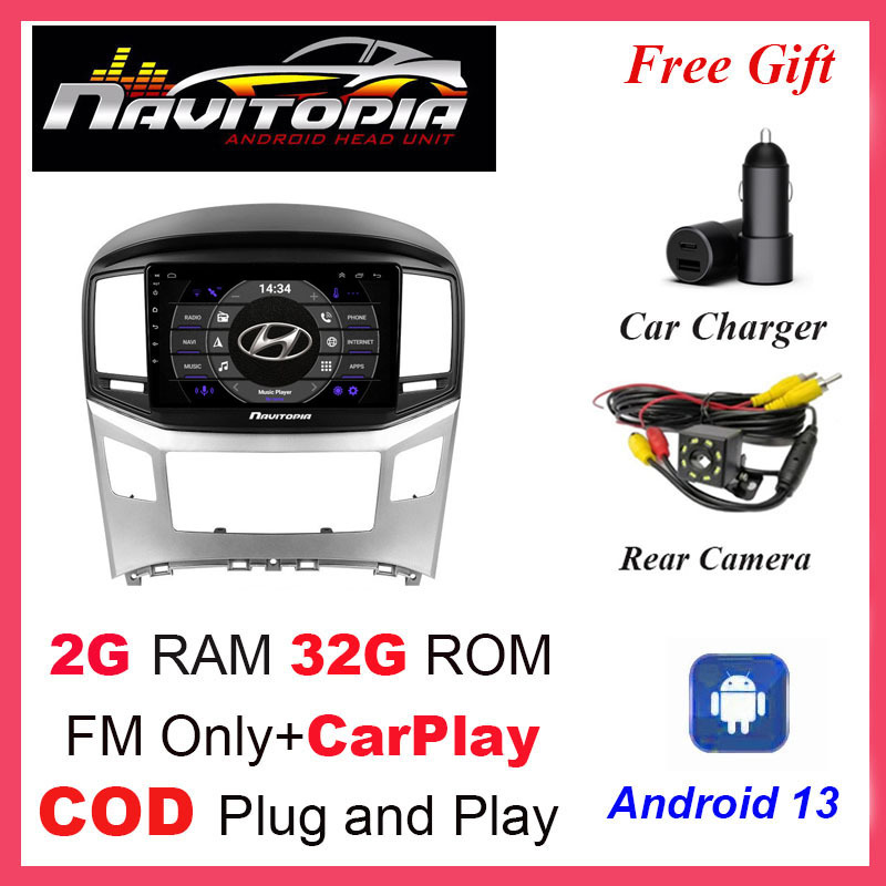 NAVITOPIA 9inch Android 13 Car Head Unit for Hyundai Starex H1 2015 ...