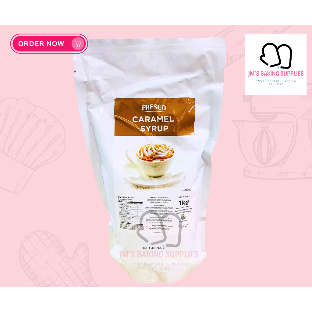 Fresco Syrup Flavors 1kg | Shopee Philippines