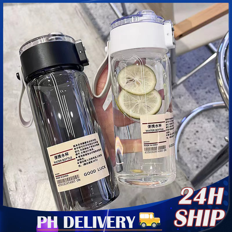 Transparent Plastic High Temperature Resistant Drop-proof Water Bottle ...