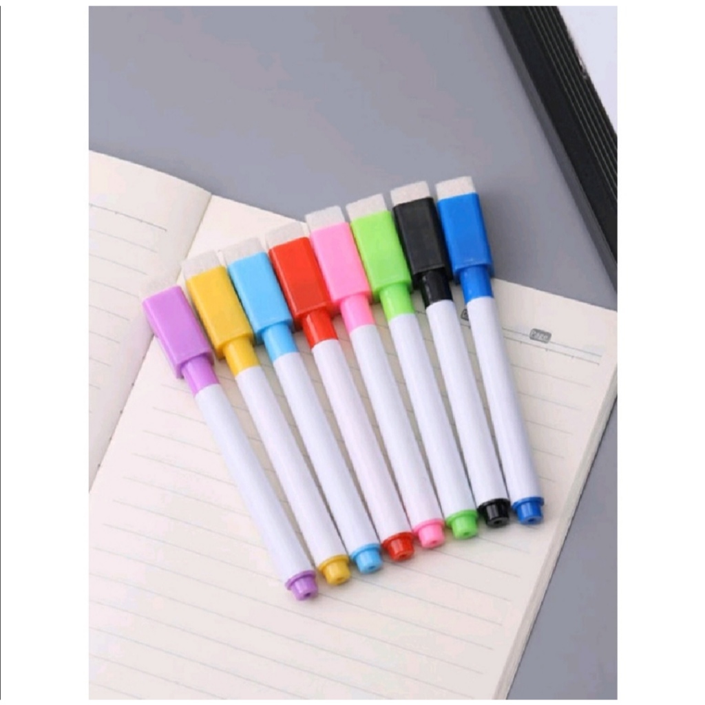 4color/pack Mini Whiteboard Marker with Eraserhead 4 Color Mix Pack Mini Markers | Shopee ...
