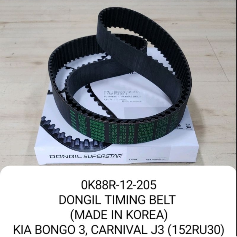Timing Belt Kia Bongo 3, Carnival J3, (152Teeth RU30) (Dongil Brand ...