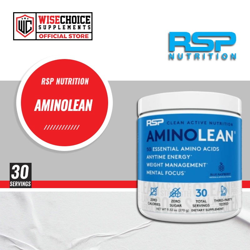 Rsp Amino Lean 30 Servings | Shopee Philippines