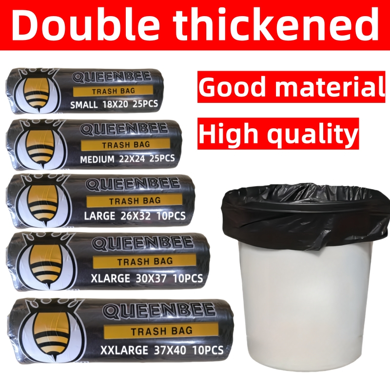Biodegradable Double thickened cleaning bag Garbage bag garbage bag ...