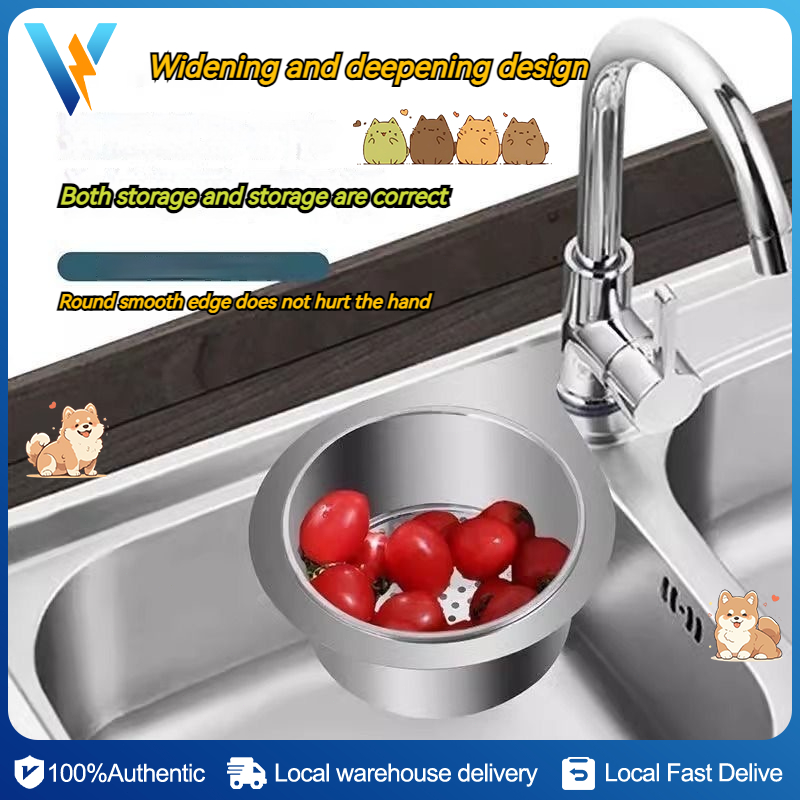 Kitchen drain rack stainless steel kitchen sink filter rack kitchen ...