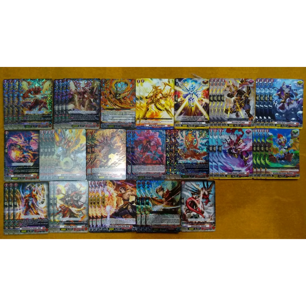 CFV Dragonic Overlord the End Deck Dragon Empire Cardfight Vanguard ...