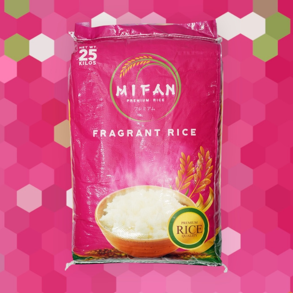 Mifan Premium Rice - Fragrant Rice (25 kg) | Shopee Philippines