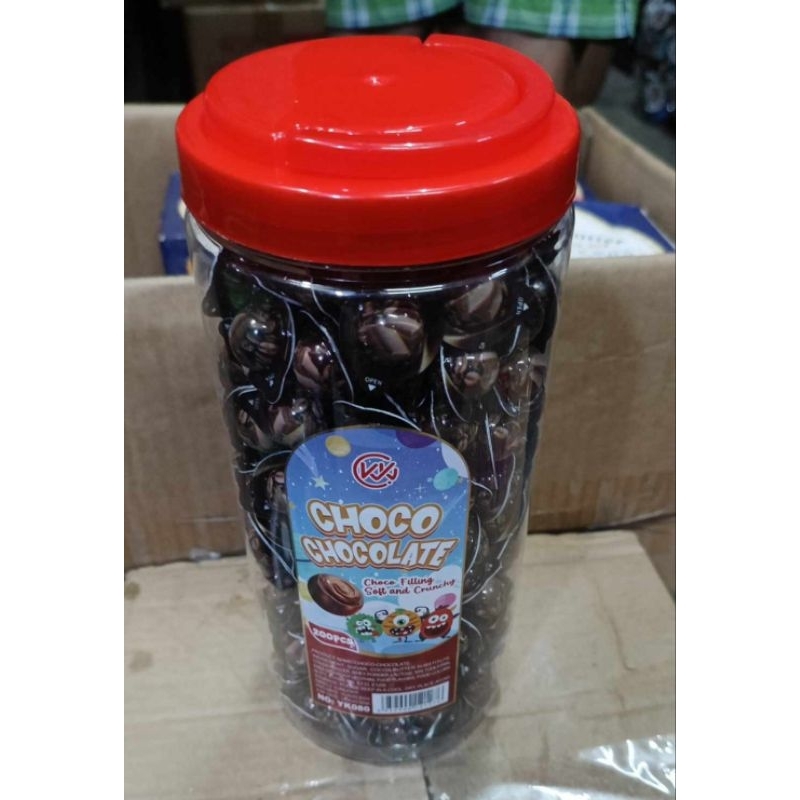 Choco Chocolate Filling Soft & Crunchy 200pcs | Shopee Philippines