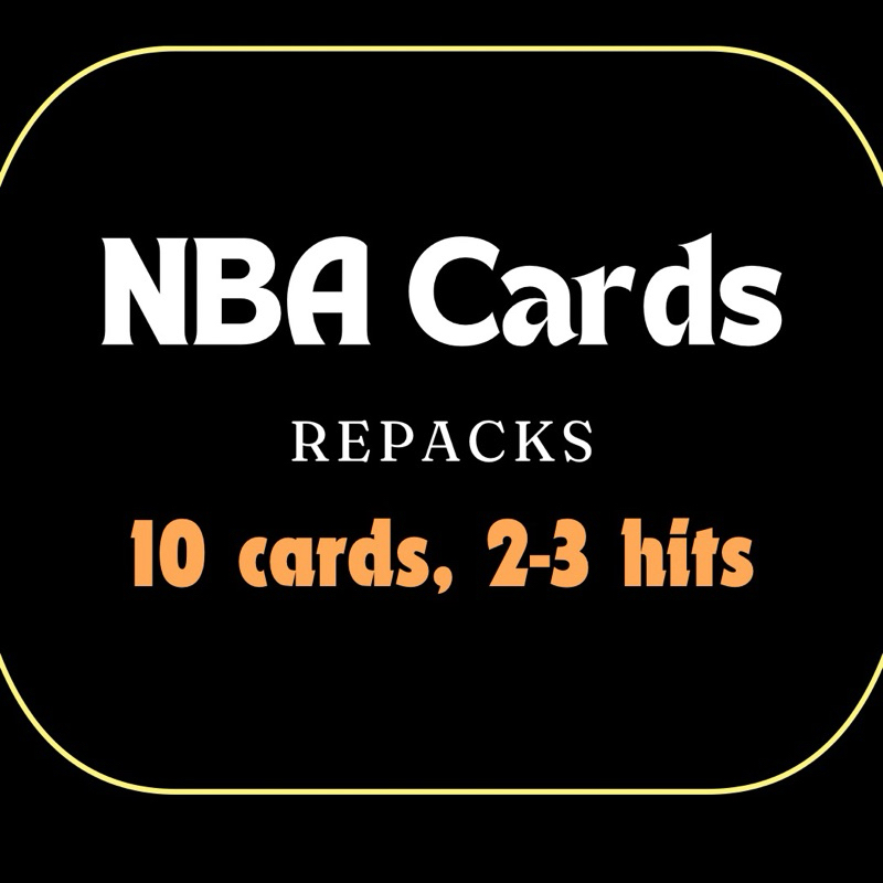 NBA Cards Starter Pack Repacks | Shopee Philippines