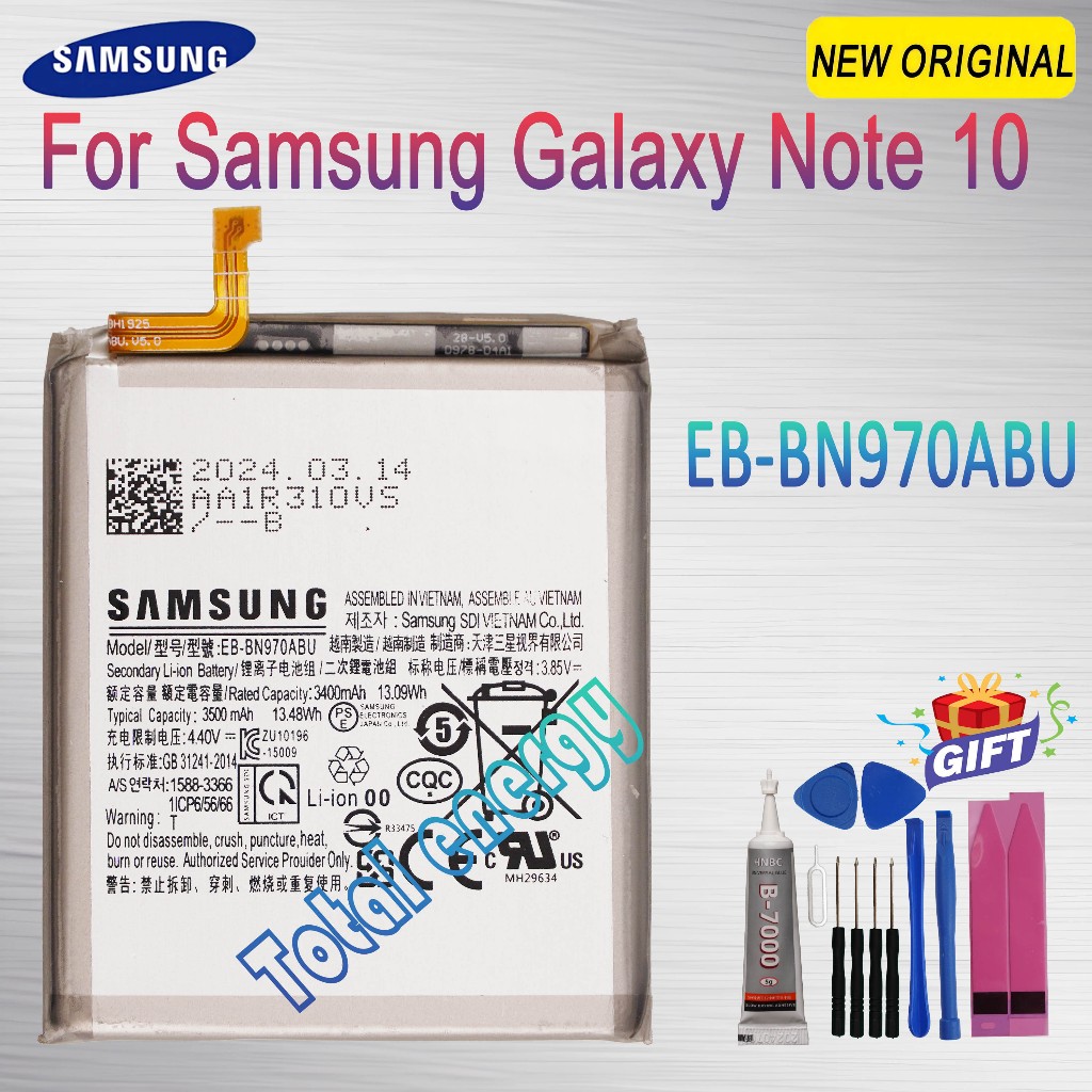 EB-BN970ABU 3500mAh Battery For Samsung Galaxy Note 10 Note X Note10 ...