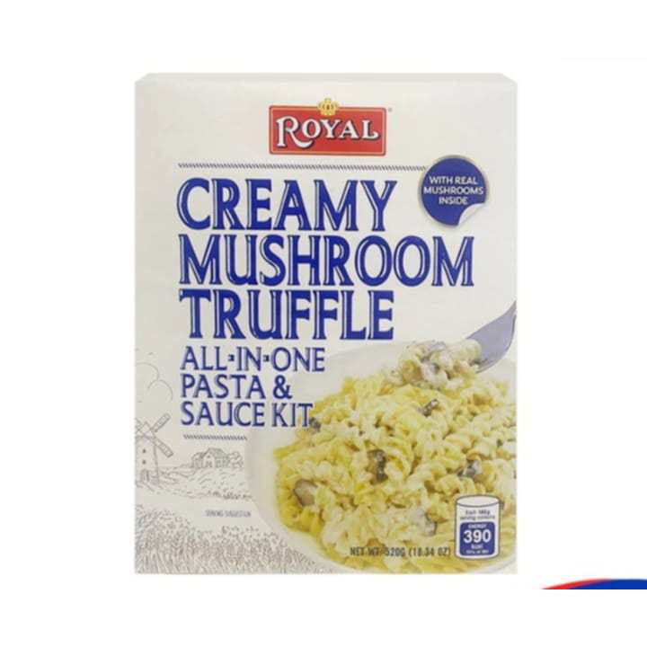 Royal Creamy Mushroom Truffle Pasta 520g (All-in-One Pasta Sauce Kit ...