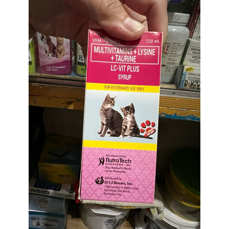 LC-VIT Plus Multivitamins For Cats and Kitten 120ml | Shopee Philippines