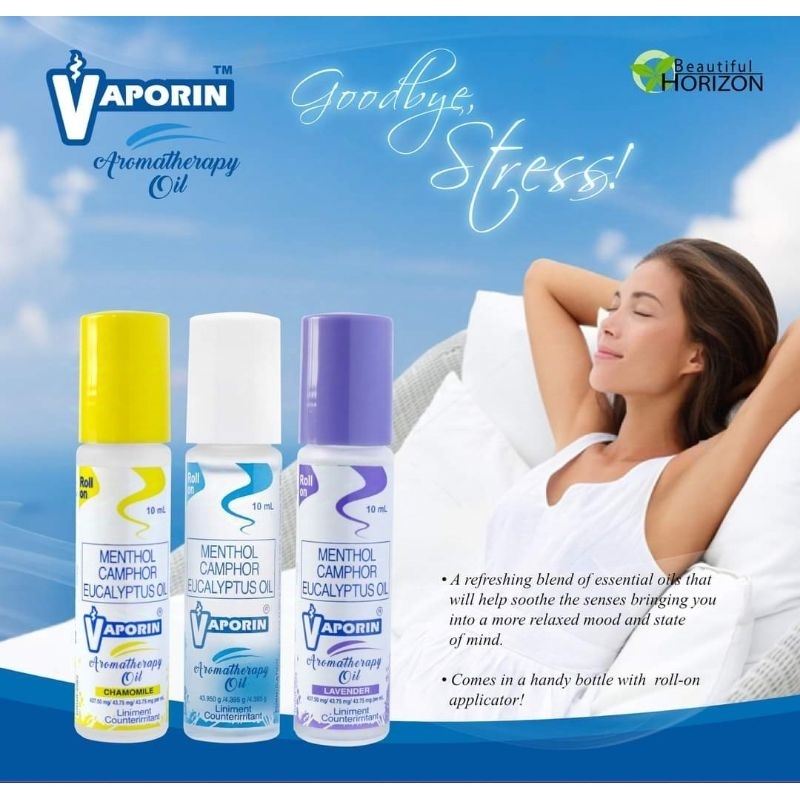 Vaporin Aromatherapy Oil 10ml | Shopee Philippines