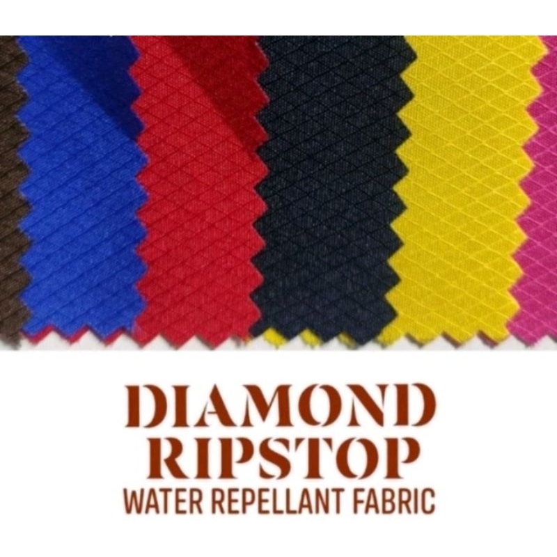 DIAMOND RIPSTOP FABRIC "60WIDTH" PER YARD ONLY!! | Shopee Philippines