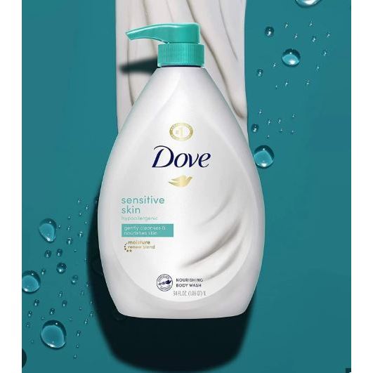 Dove sensitive Body wash (nutrium moisture) | Shopee Philippines