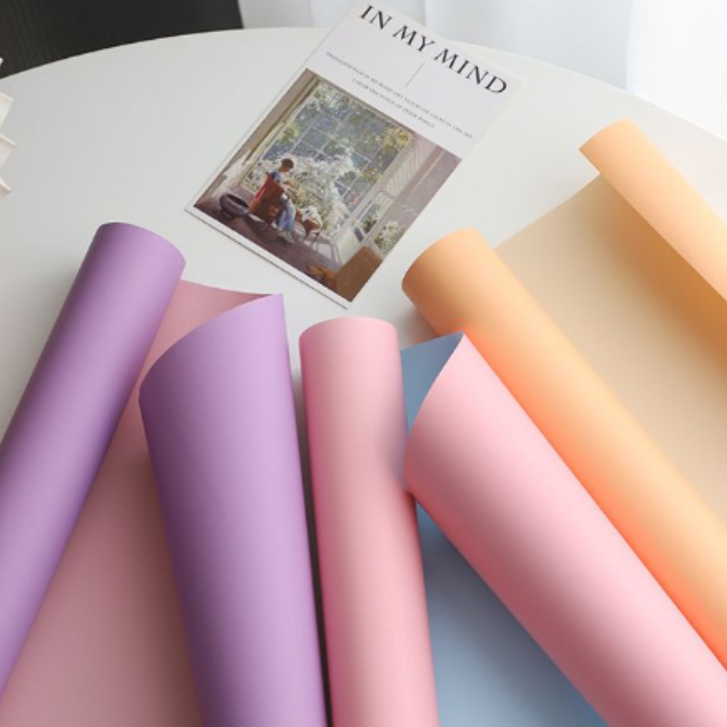20PCS Two-Sided Colored Wrapping Paper | Shopee Philippines