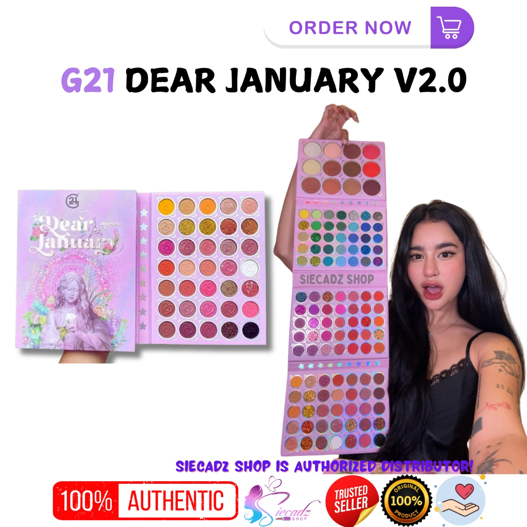 G21 Dear January Palette V2.0 - Eyeshadow, Highlighter, Contour ...