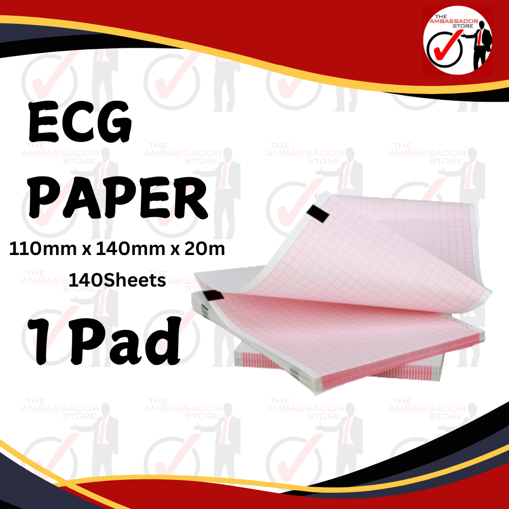110mm x 140mm ECG Paper Electrocardiogram Thermal Paper Z Fold Pad ...