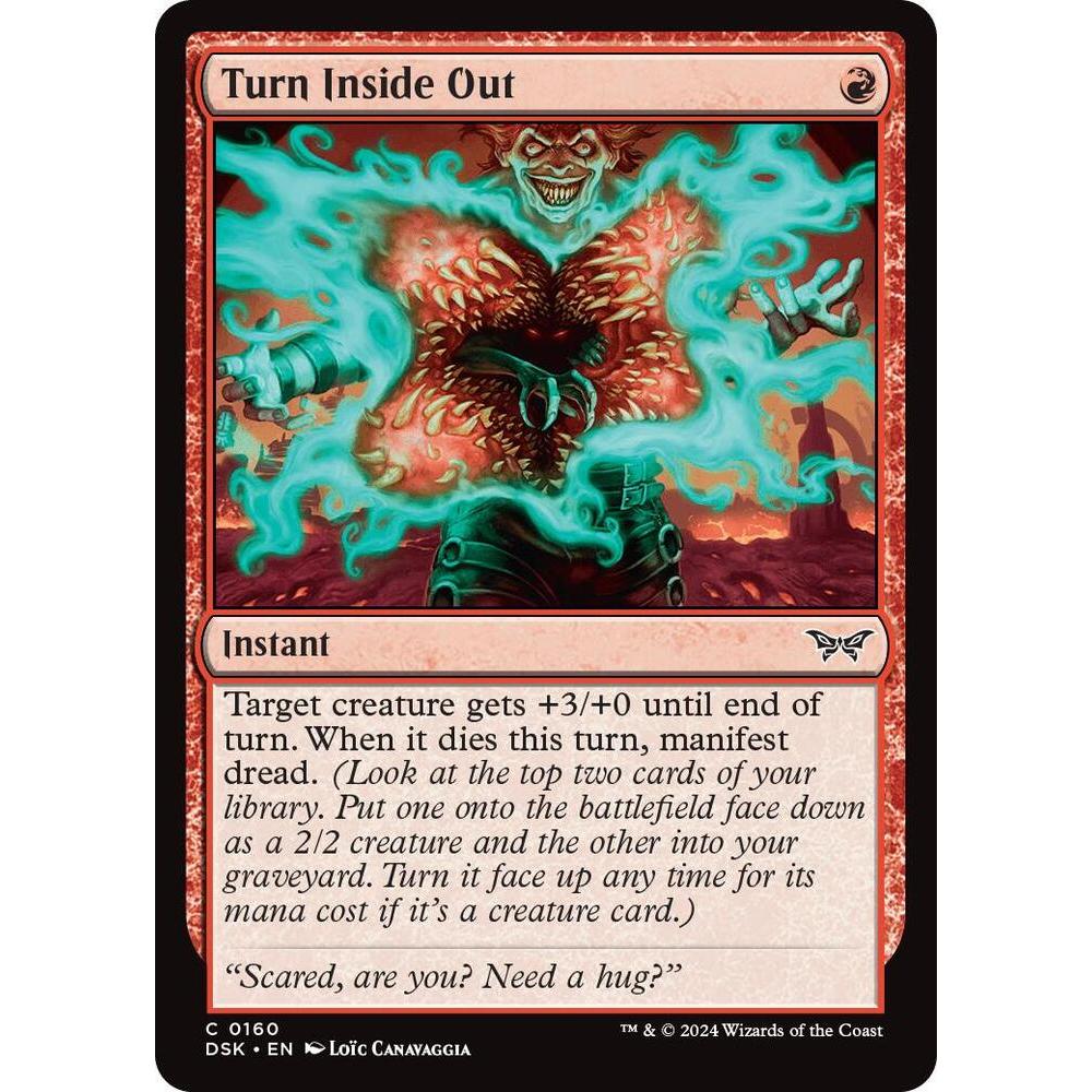 Magic the Gathering - Turn Inside Out - MTG Red - DSK - NM (_RAS ...
