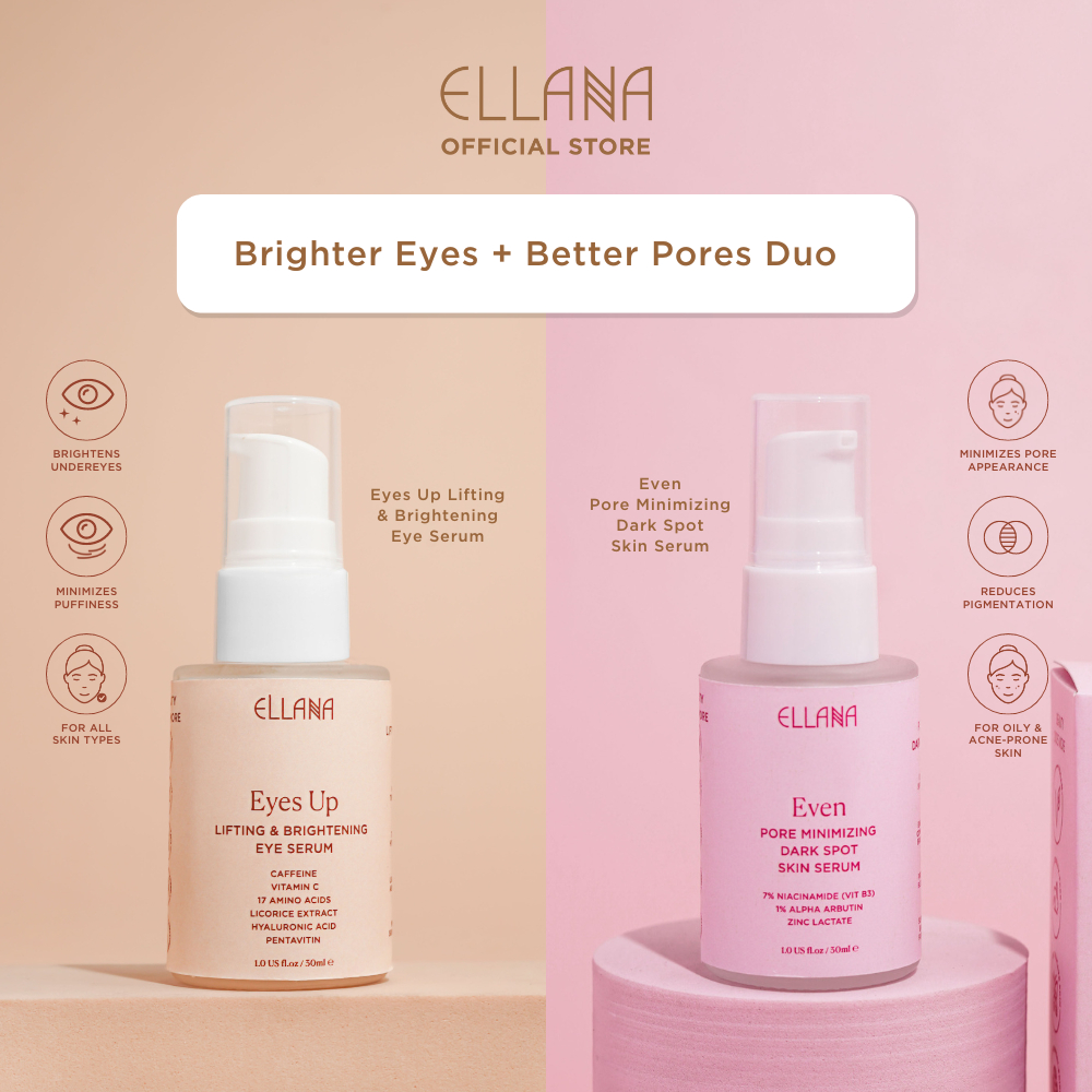 Ellana Brighter Eyes and Better Pores Duo | Shopee Philippines