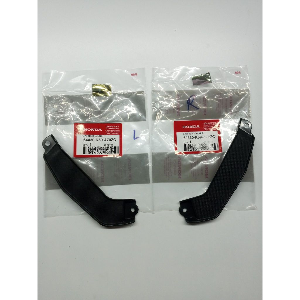 GENUINE HONDA Inner Garnish SET for Click 125/ 150 V2 64430-K59-A70ZC ...