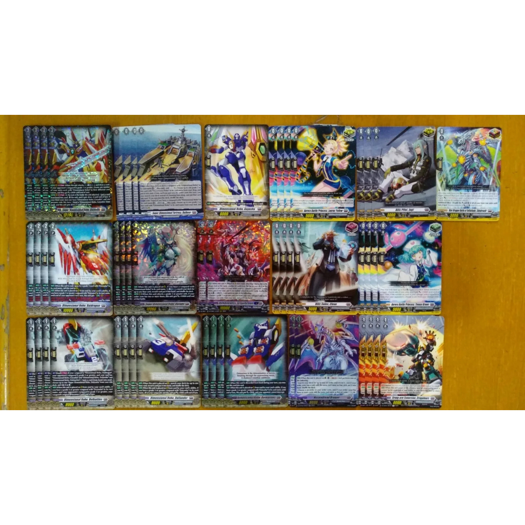 CFV Super Dimensional Robo, Daiyusha D-Standard Deck Brandt Gate Cardfight Vanguard ENG Surga ...