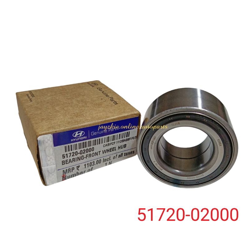 5172002000 FRONT WHEEL BEARING ORIGINAL HYUNDAI GETZ REINA ACCENT (51720-02000) | Shopee Philippines