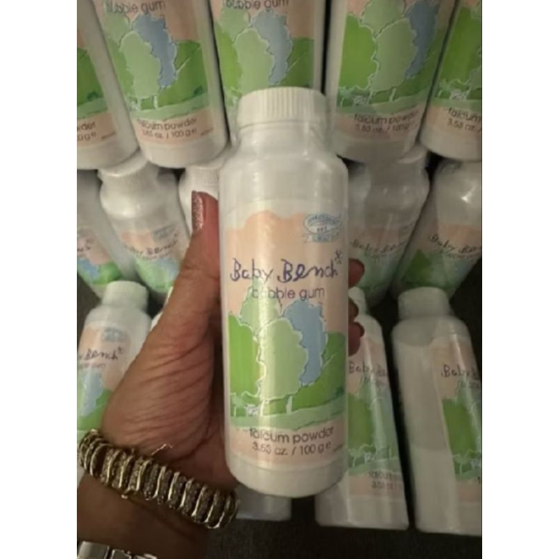 BABY BENCH BUBBLE GUM TALCUM POWDER 100G | Shopee Philippines