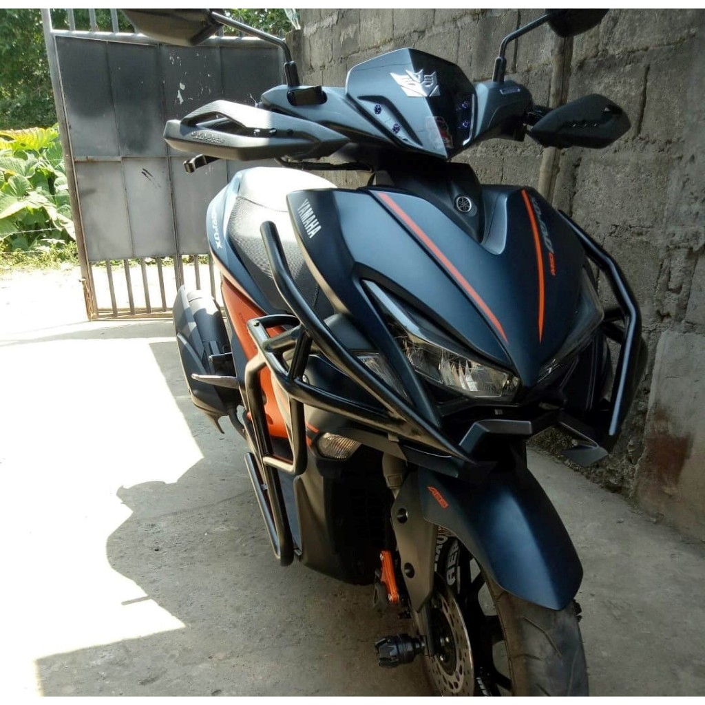AEROX 155 / 155s ( v1- v2 ) - Full Crash Guard Heavy Duty COD | Shopee ...