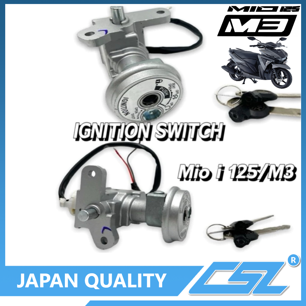CSL Mio Sporty Mio i125 M3 Ignition Switch With Seat Lock Motorcycle ...
