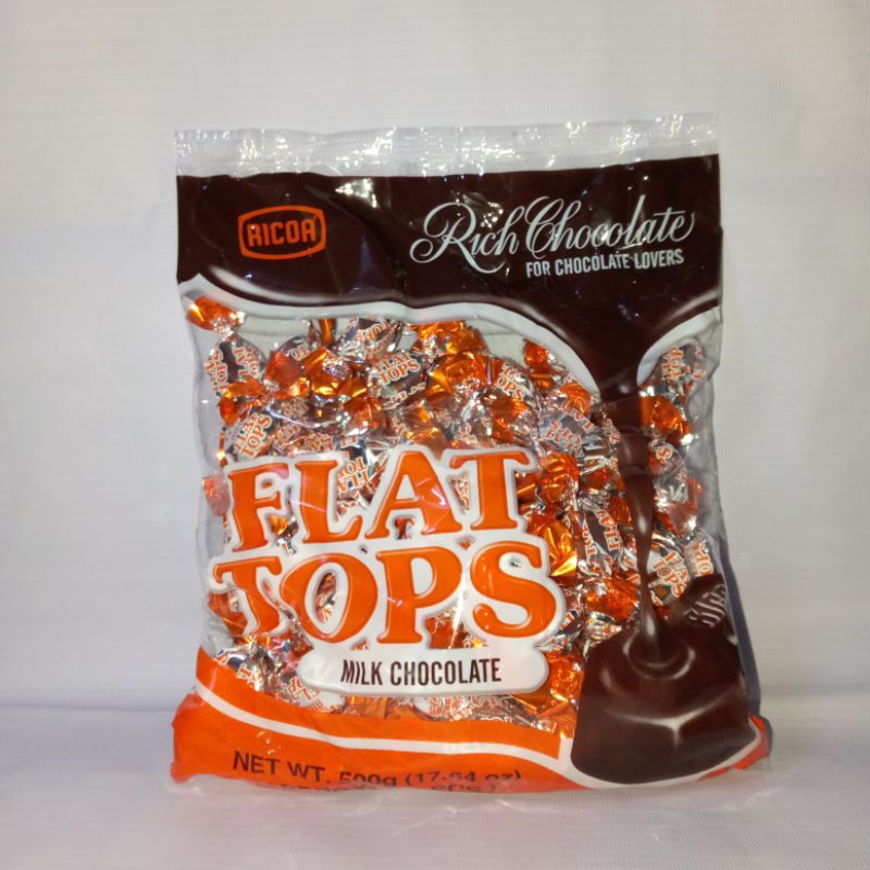 Ricoa Flat Tops 500g contains 100 PCs. | Shopee Philippines