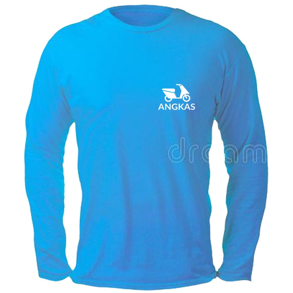 Simple Angkas Delivery motorcycle rider Longsleeve shirt | Shopee ...