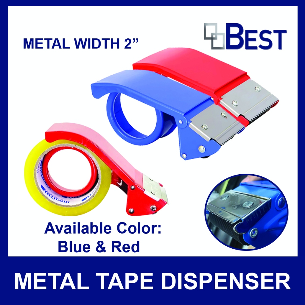 Metal Packaging Tape Dispenser Metal Cutter Tape Heavy duty (cutter for ...