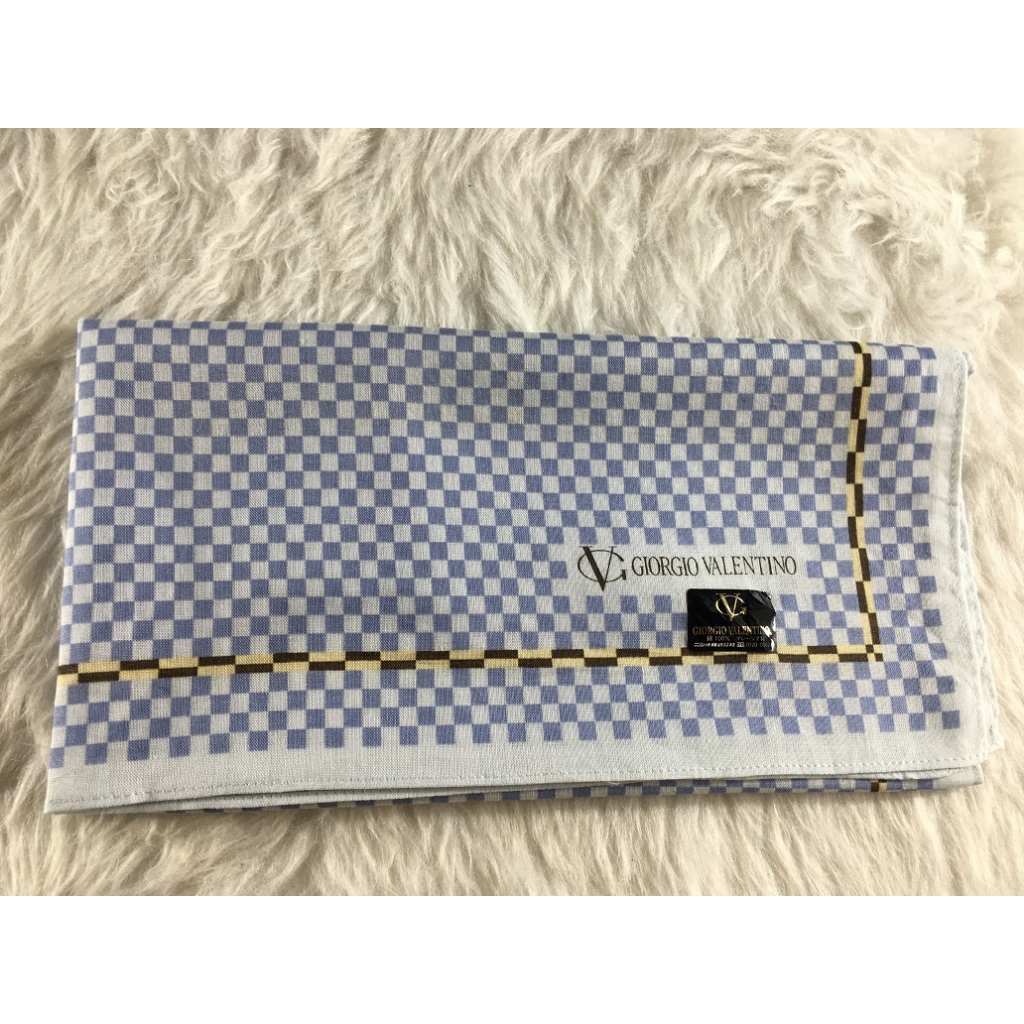 NEW Giorgio Valentino Large Checkered Handkerchief | Shopee Philippines
